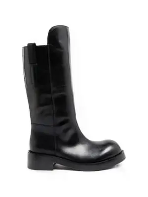 ANN DEMEULEMEESTER Tuxon Leather Boots