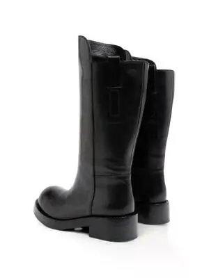 ANN DEMEULEMEESTER Tuxon Leather Boots