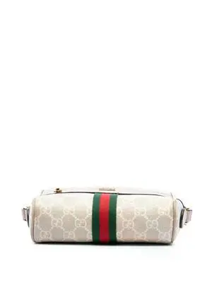Gucci 2016-2026 Mini Gg Supreme Web Ophidia Crossbody Bag