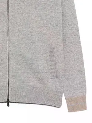 Cesare Attolini Zip-up Knitted Cardigan