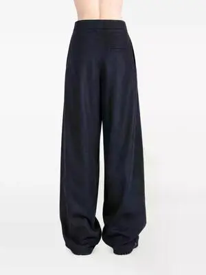 JULIE KEGELS Pleated Wide-leg Trousers