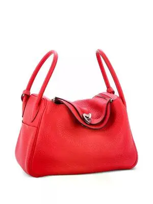 Hermès Lindy Bag Clemence 26 Shoulder Bag - Red