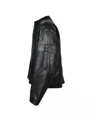BREATH Racing Faux-leather Jacket