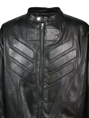 BREATH Racing Faux-leather Jacket