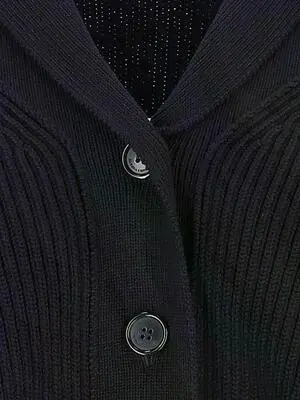 Barena Venezia Vanni Ribera Ribbed Shawl-collar Cardigan