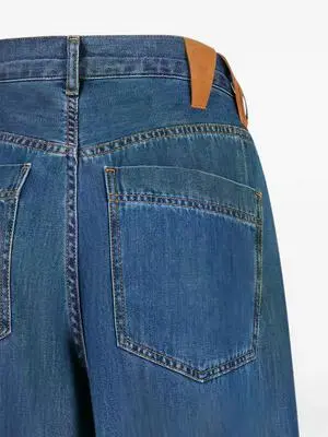 DARKPARK Drawstring-waist Wide-leg Jeans