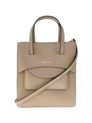 HIDESINS Medium Pocket Logo-print Tote Bag - Neutrals