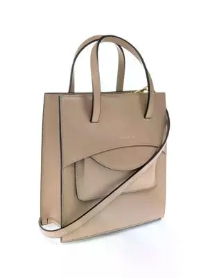 HIDESINS Medium Pocket Logo-print Tote Bag - Neutrals