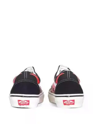 VANS Old Skool 36 Flame-print Sneakers
