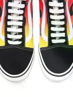 VANS Old Skool 36 Flame-print Sneakers