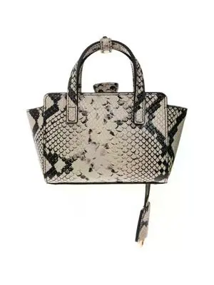 HIDESINS Xs Flap Snakeskin-effect Tote Bag