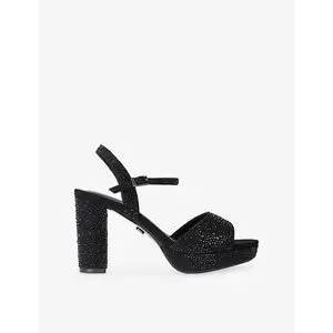 Carvela Palmira Platform-heel Woven Sandals