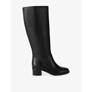 Carvela Contino High-leg Leather Boots - Black