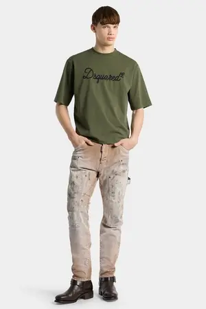 Dsquared2 Mushroom Field Teddy Carpenter Jeans