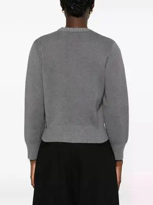 TOTEME Ribbed-knit Wool Sweater