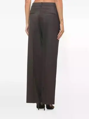 Peserico Pressed-crease Wide-leg Trousers