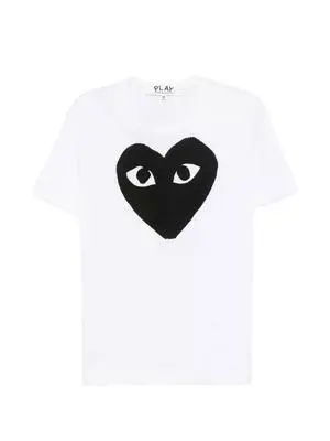 Comme Des Garçons Heart-print T-shirt