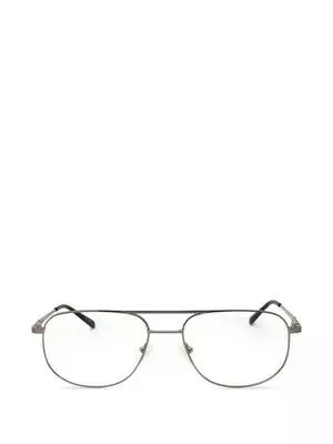 CHESTERFIELD Titanium Pilot-frame Glasses