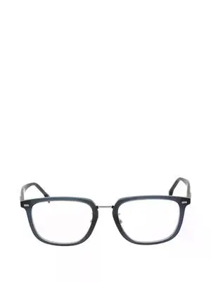 BOSS Rectangle-frame Glasses - Blue