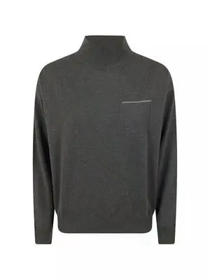 Peserico Chest-pocket Sweater - Grey