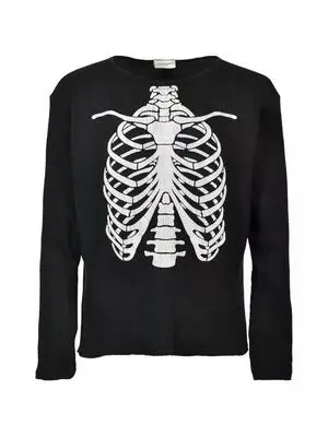 SECOND / LAYER Zero Thermal Skeleton-print T-shirt