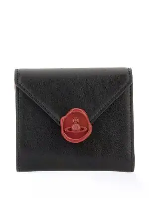 VIVIENNE WESTWOOD Envelope Trifold Wallet - Black