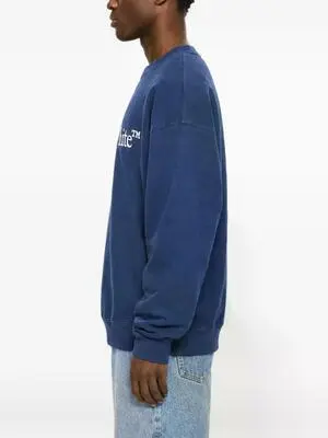 Off-White Logo-print Crew-neck Sweater