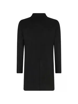 Tagliatore Single-breasted Wool Coat - Black