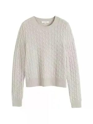 Chinti & Parker Cable-knit Sweater - Grey