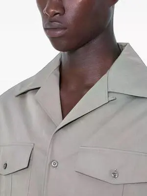 Balenciaga Flap-pocket Short-sleeve Shirt