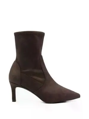 Unisa Pointed-toe Ankle Boots - Brown