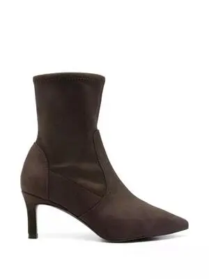 Unisa Pointed-toe Ankle Boots - Brown
