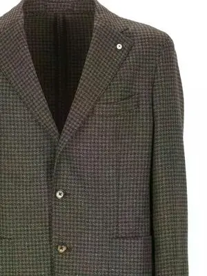 L.B.M. 1911 Houndstooth-pattern Blazer