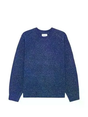 Nn07 Jim Flecked Sweater - Blue