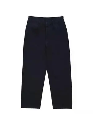 FORTELA Newyork Pleated Cotton-canvas Chino Trousers - Blue