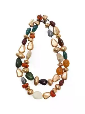 MALÌPARMI Double-strand Stone Necklace