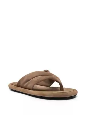 Officine Creative Estens Padded Thong-strap Sandals