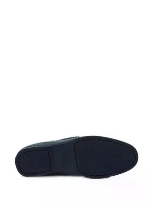 DOUCAL'S Fur-trimmed Tassel Loafers