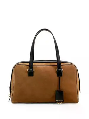 AMI Paris Cow Leather Georges Bowling Bag