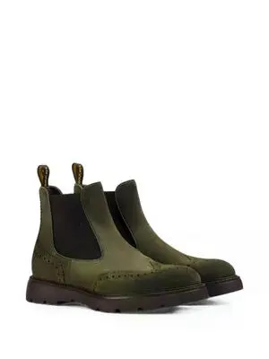 DOUCAL'S Brogue Suede Ankle Boots