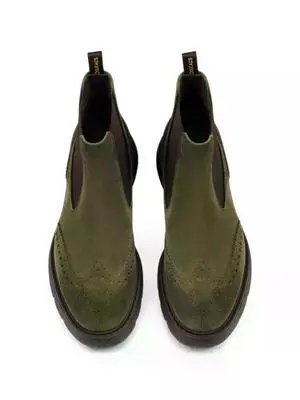 DOUCAL'S Brogue Suede Ankle Boots