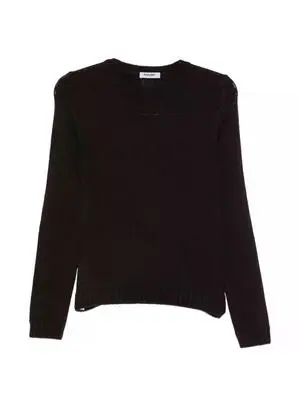 BASE Ribbed-knit Sweater - Brown