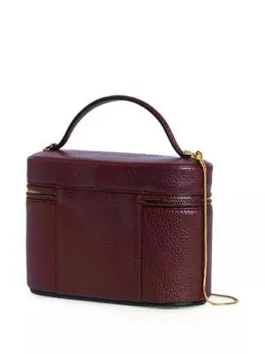 Alberta Ferretti Leather Vanity Bag