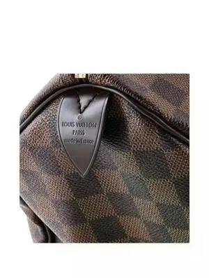 LOUIS VUITTON Speedy Handbag Damier 30 Satchel