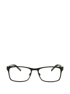Hugo Rectangle-frame Glasses - Grey