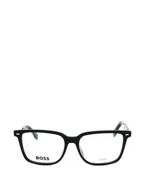 BOSS Rectangle-frame Glasses - Black