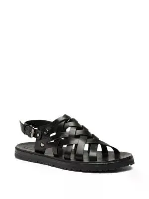 Officine Creative Chios 011 Woven Leather Sandals