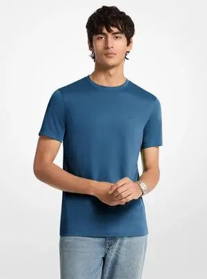 Michael Kors Cotton T-shirt In Size By - Blue