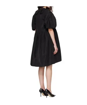 Simone Rocha Puff-sleeve Petal-collar Dress
