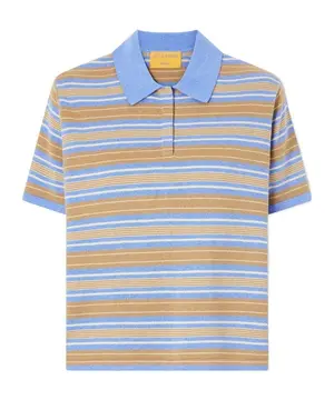 Guest In Residence Lightweight Striped T-shirt - No